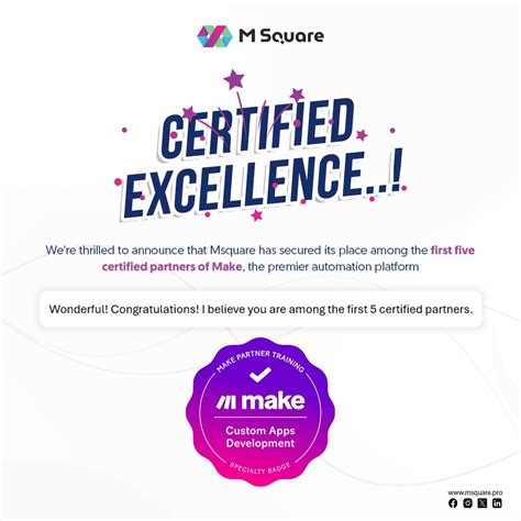 msquare automation solutions on linkedin automationsolutions certifiedpartner