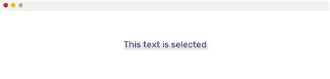 Css Text Select Style Css