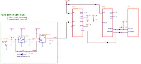 Push Button Schematic