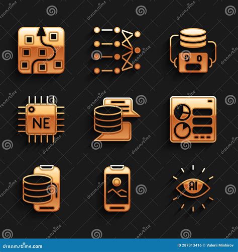 Set Server Data Mobile Phone Artificial Intelligence AI Computer Api Interface Cloud