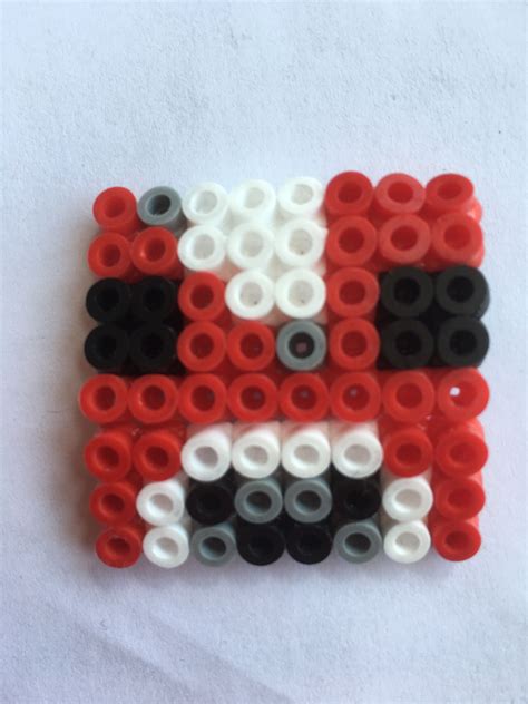 Mooshroom Hama Bead Craft