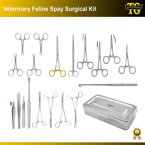 Feline Spay Surgery Kit Ent Veterinary Etc Pakistan Trade Portal