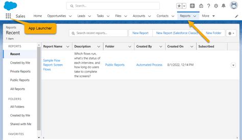 How To Share A Report In Salesforce Salesforce Faqs