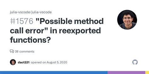 Possible Method Call Error In Reexported Functions · Issue 1576