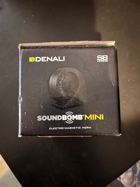 Denali SoundBomb™ Mini Electromagnetic Low Tone Horn , Motorcycles ...
