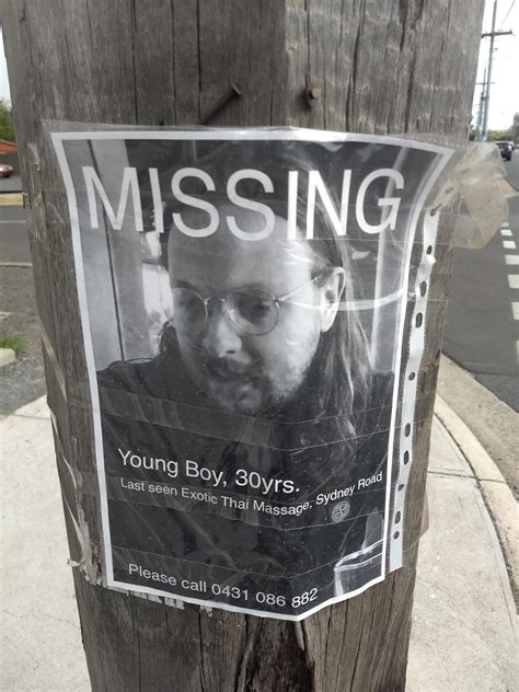 Young Boy 30yrs Rmelbourne