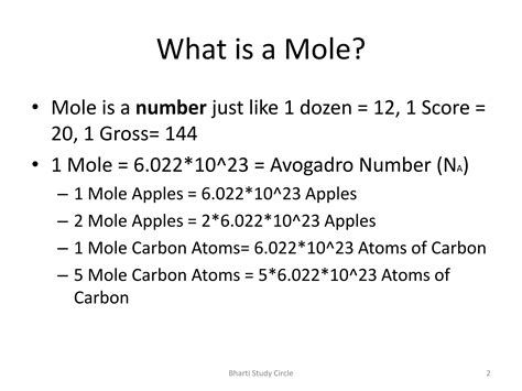 Class Xi Chemistry Mole Concept Pptx