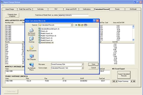 Export Calculated Records To An Excel File Download Scientific Diagram