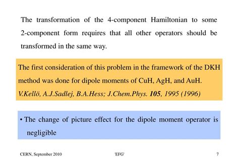 Ppt Electric Field Gradient Calculations By Quantum Chemical Methods