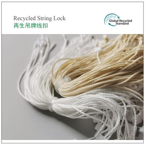 Grs Eco Stringlock Biodegradable String Lock Recycled Hangtag String