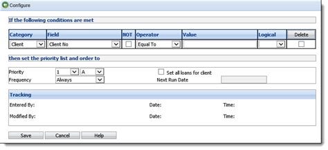 Priority Assignment