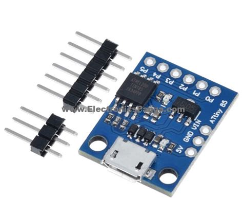 Attiny85 Micro Usb Microcontroller Development Board Shield Module For