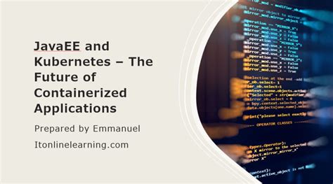 Emmanuel Msafiri Phiri On Linkedin Javaee Kubernetes