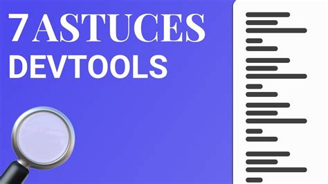 7 Astuces Avec Les Devtools 🎉 Youtube