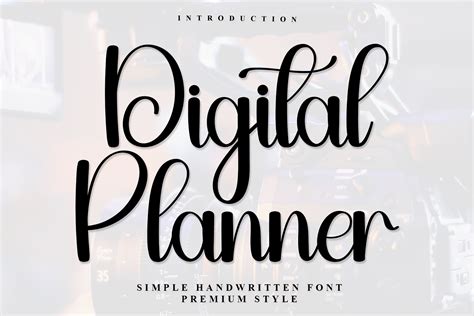 Digital Planner Font By Inermedia Studio · Creative Fabrica