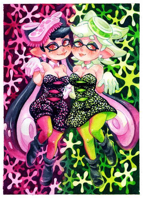 The Squid Sisters By Mystar21 On Deviantart