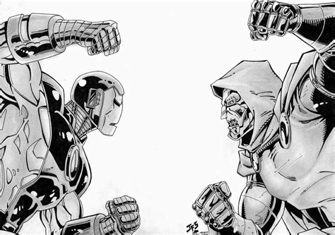 Iron Man Vs Dr Doom By Joaofrsouza On Deviantart