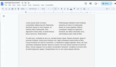 How To Make Columns In Google Docs Design Shack