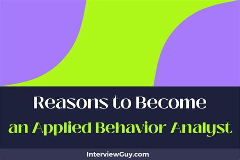 25 Reasons To Become An Applied Behavior Analyst Helping Autism Spectrum