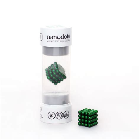 Nanodots Magnetic Constructers Green 64 Dots Iwoot