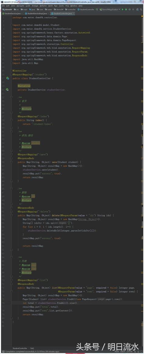 Springboot（四）：springdatajpaeasyui實現crud操作 每日頭條