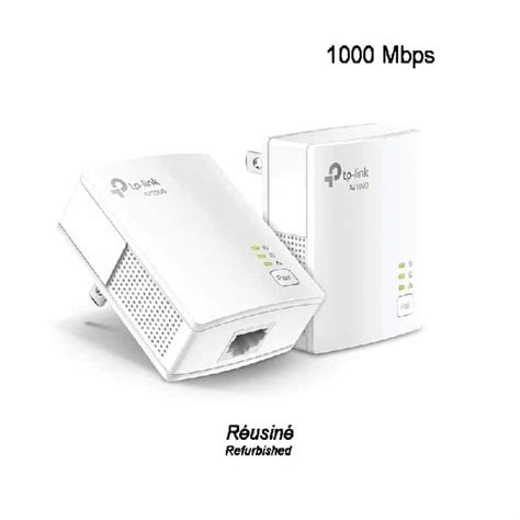 Tp Link Powerline Adapter Starter Kit Mbps Ethernet Port
