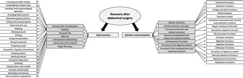 final conceptual framework of recovery after abdominal surgery