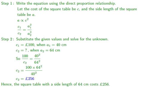 Direct Proportion Explained 2025 Gcse Maths Top 10 Qns