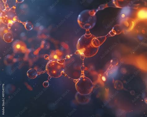 A Dynamic Image Depicting The Reactants Separate Molecules Approaching