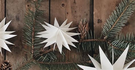 Papierstern DIY 3 D Papierstern Basteln weihnachten sterne papier Sterne basteln für