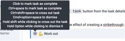 Cross Out Strikethrough When Task Complete To Leave It Inline Amplenote