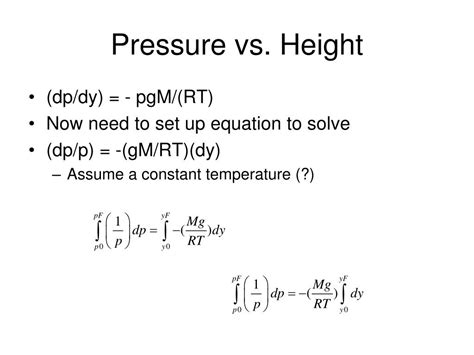 Ppt Mastering Physics Understanding Equations Of State And Pressure