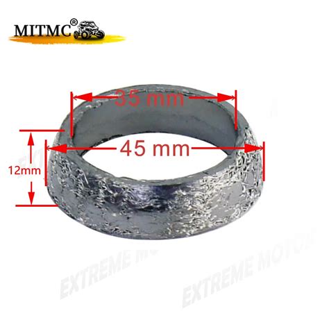 2pcs Collar Graphite Gasket Suit For Cf Moto Cf500 X5 X6 Atv Spare Part