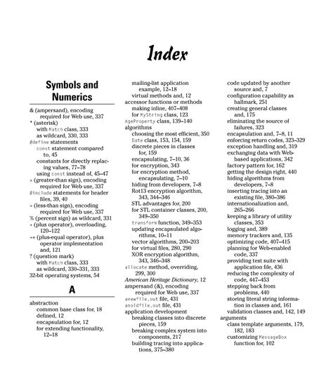 C Timesaving Techniques 90 See Also Class Examples Templates