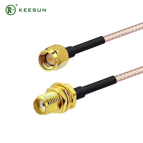 Sma Female Rg58 Rg59waterproof Grade Rf Switch Connector Coaxial Cable