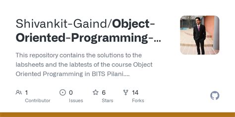Object Oriented Programming Lab Solutions LAB Pdf At Master Shivankit Gaind Object Oriented