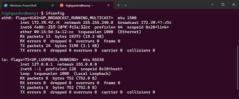 Wsl Wsl2ubuntu 2204 Ip고정하기 1powershell 포트포워딩 — Highgarden