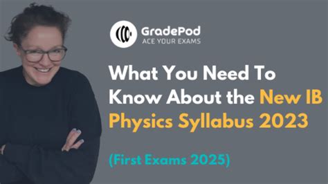 IB Physics Syllabus Key Changes What To Expect