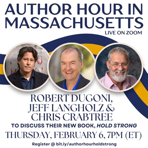 02062025 Author Hour In Massachusetts Bestselling Author Robert