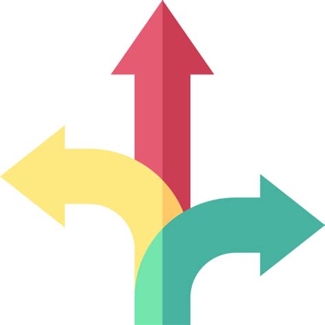 Direction Basic Straight Flat Icon