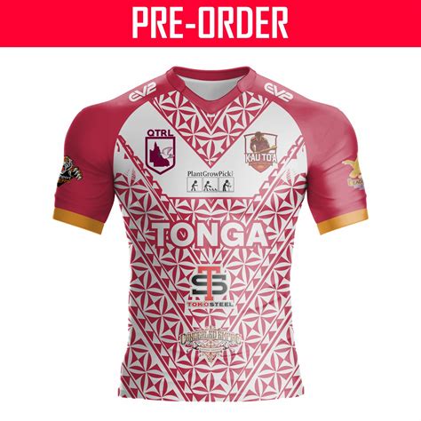 Gold Coast Tonga Rl Pro Jersey