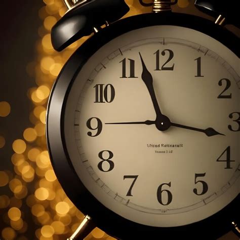 A Clock That Says The Time Of 11 05 Premium Ai Generated Image