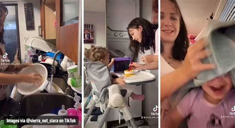 Stay At Home Mom Goes Viral On Tiktok By Making A Video Of Everything She Does After Boyfriend