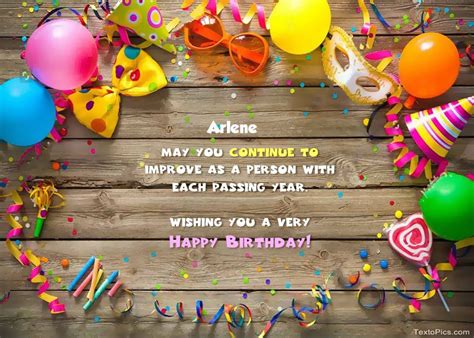 Happy Birthday Arlene Pictures Congratulations