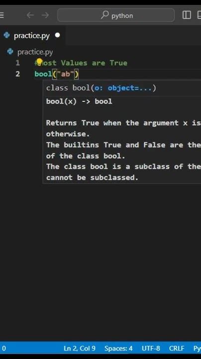Python Boolean Python Pythonprogramming Coding Programming Coder Codes Youtube