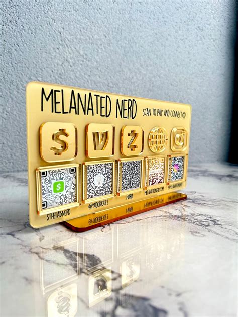 Multi Qr Code Sign Payment Sign Social Media Qr Code Sign Etsy Australia
