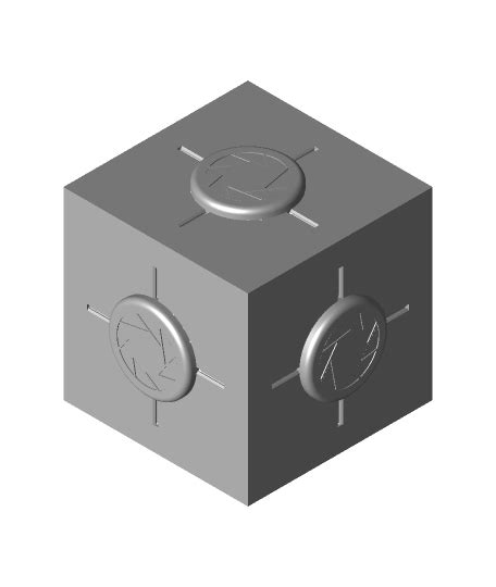 Aperture Science Weighted Storage Cube Pa 3d Model Thangs Aperture Science Weighted Storage Cube Pa 3d Model Thangs