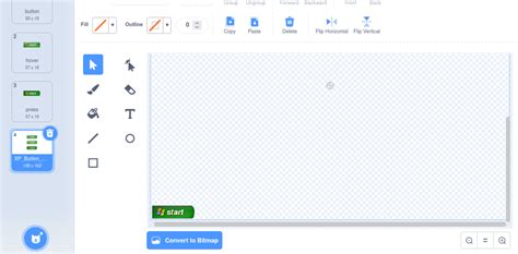 Trouble Deleting Bitmap Costume Discuss Scratch