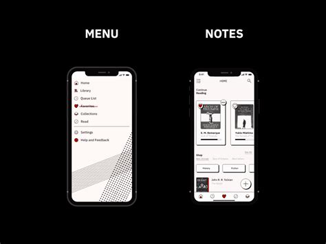 Ebook Reader Mobile App Design Neubrutalism Behance