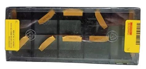 Straight Shank Sandvik Grooving Insert For Machinery Processing